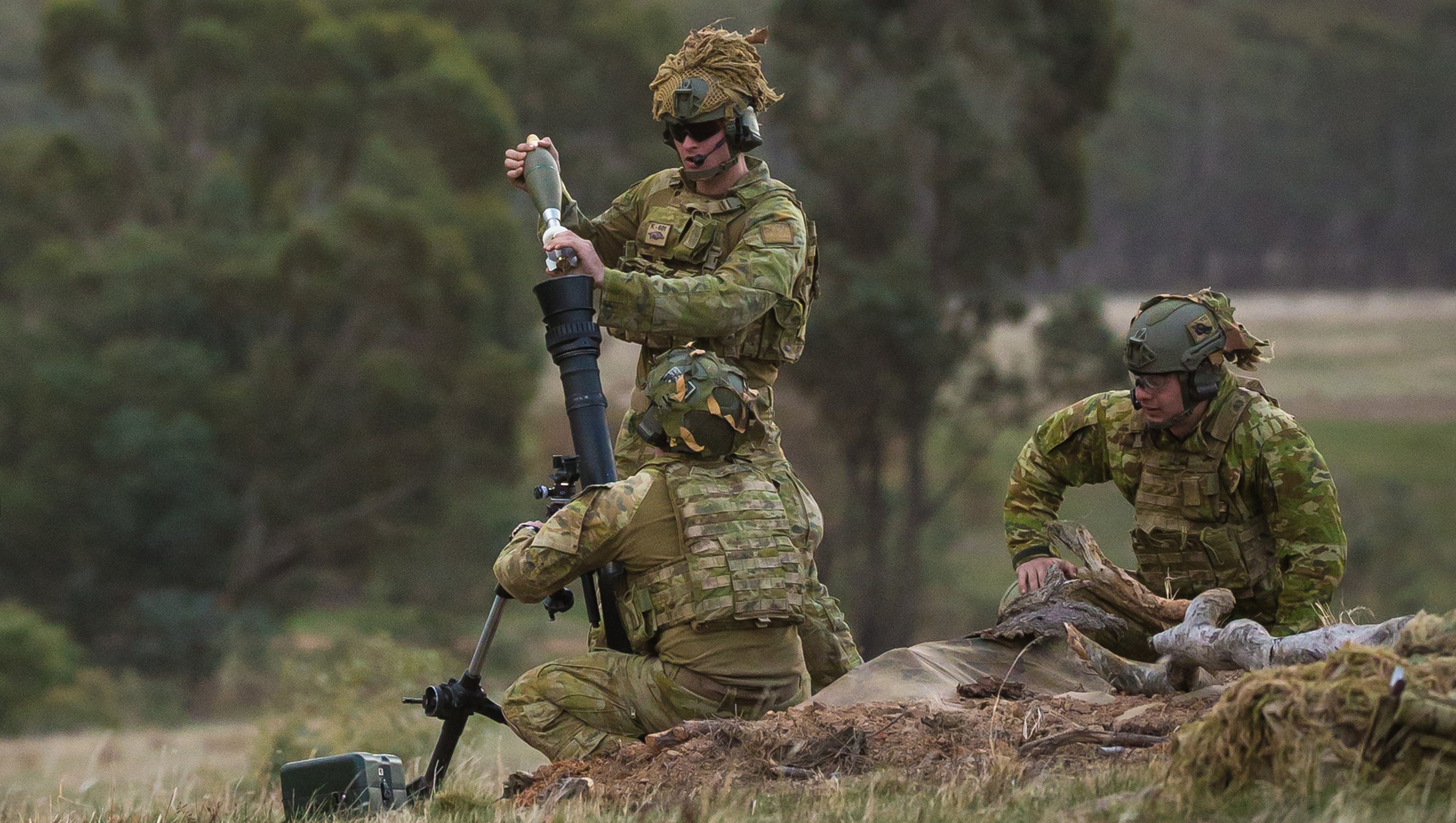 81 millimetre F2 mortar | Australian Army